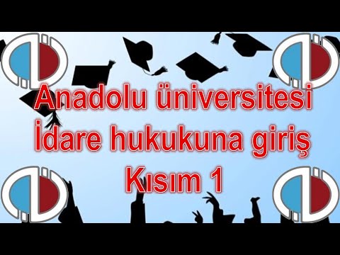 İDARE HUKUKU 1. KISIM - ÇIKMIŞ SORULAR SESLİ ANLATIM
