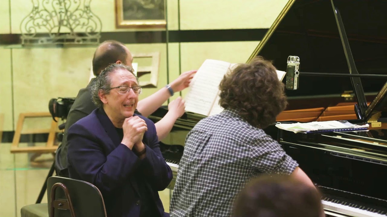 Jean-Marc Luisada teaches José Navarro Silberstein Mozart Piano ...