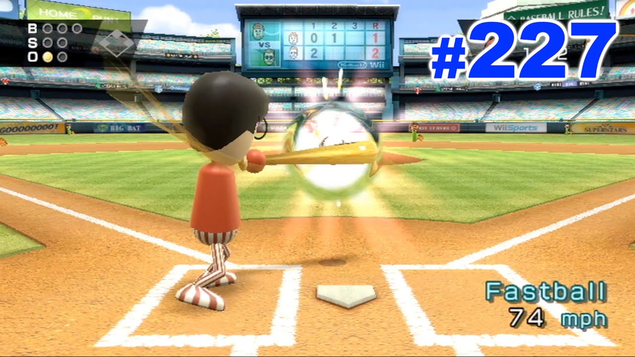 MAGIC HOME RUN! | Wii Baseball #227 - YouTube