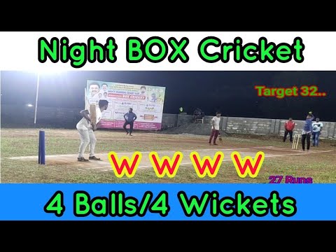 NIGHT BOX CRICKET 4 Balls /4 Wickets/NKL Sports 360/TN sports/Ulloor ...