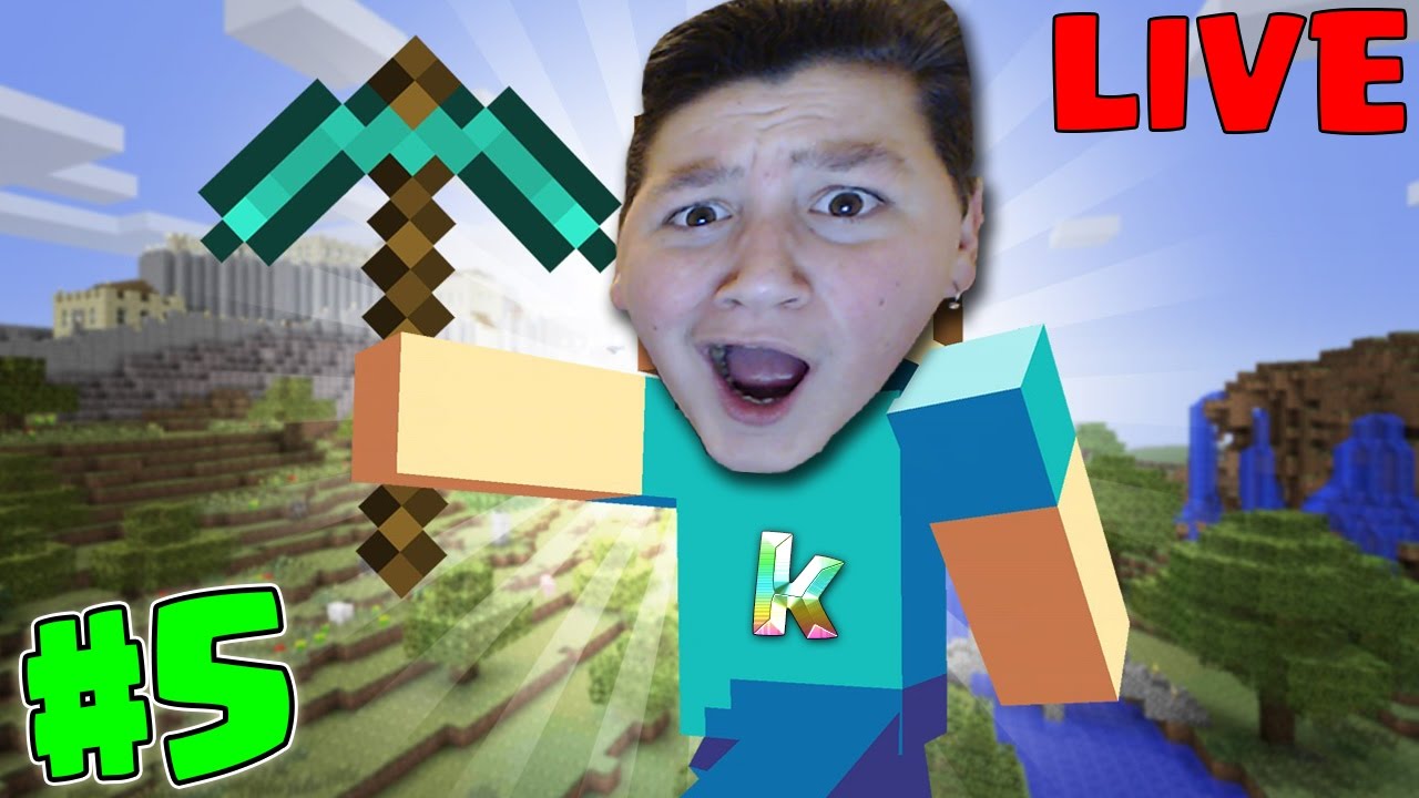 LIVE | MINECRAFT ITA #5 | Creiamo La Piantagione Di Grano | kazucraft ...