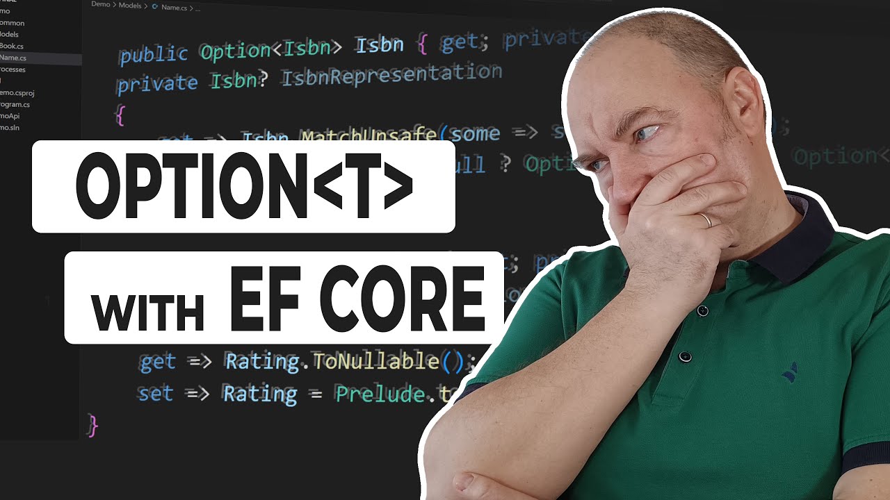 Here Is How I Configure the Option Mapping Using EF Core - YouTube