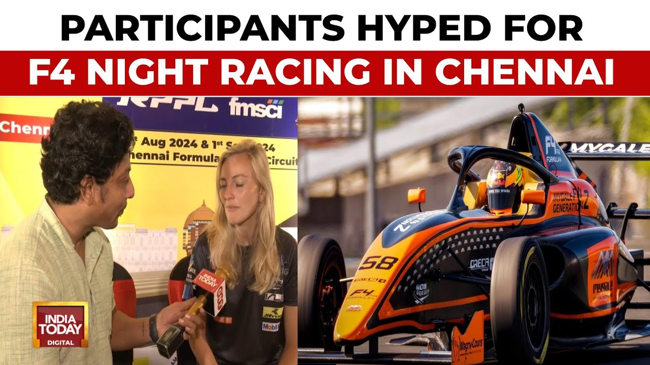 Participants Explain Why They Are Excited For F4 Night Races In Chennai ...