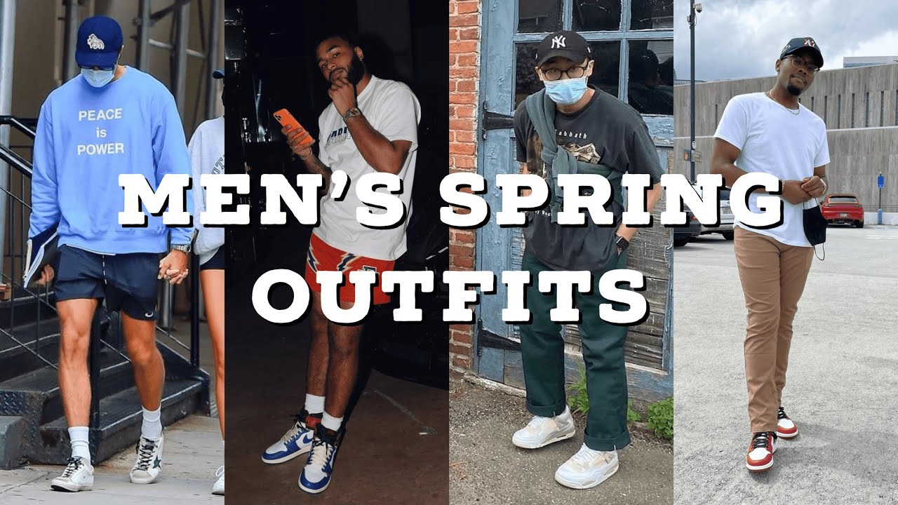 MEN'S SPRING OUTFIT IDEAS | SPRING FASHION - YouTube