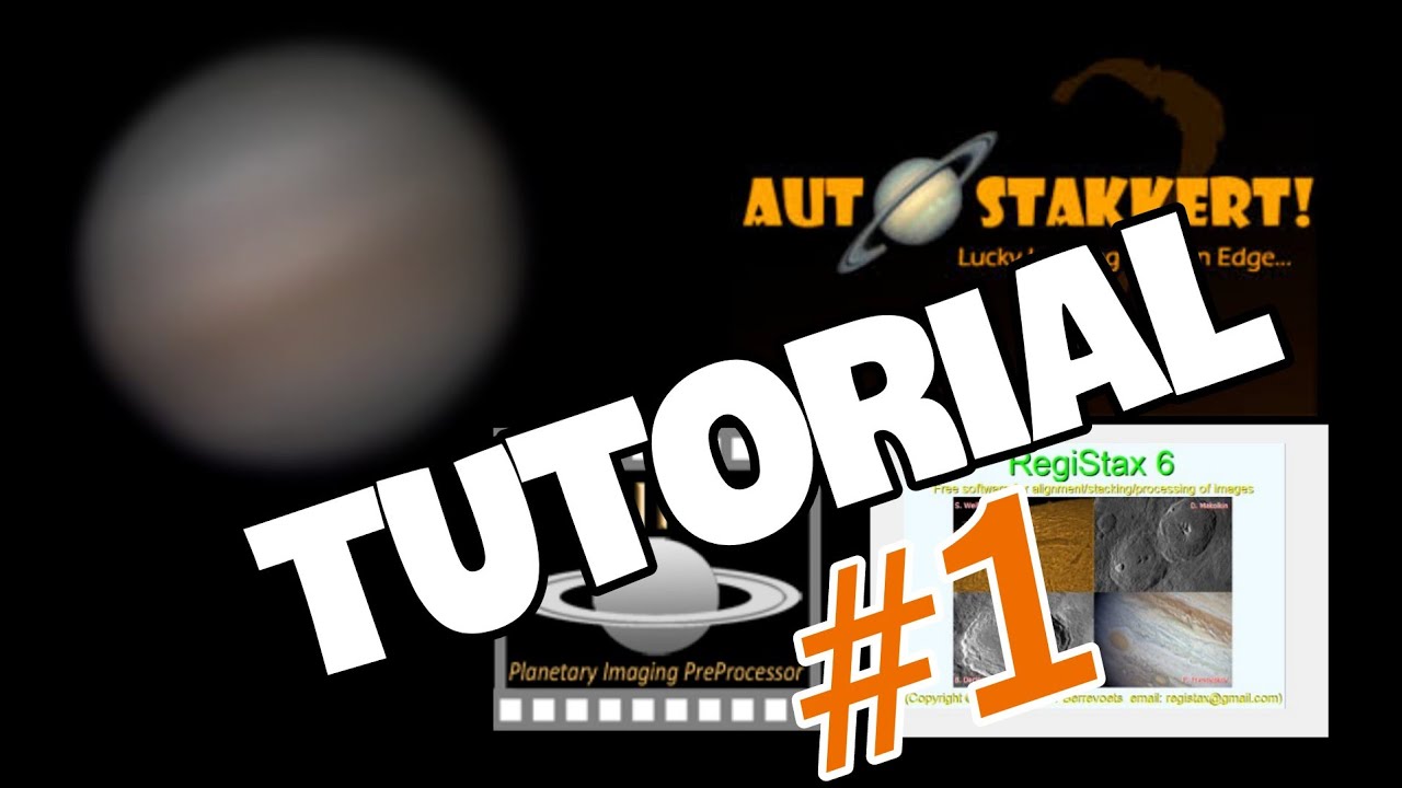 Elaborazione Planetaria con PIPP, AutoStakkert e Registax 6/Planetary ...