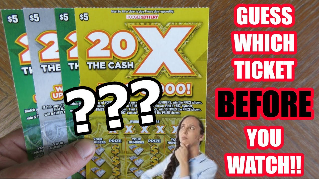 One Of These Lottery Tickets Is NOT Like The Others...Did You Guess The ...