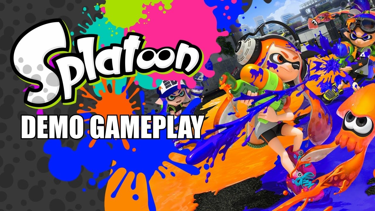 Splatoon (Demo) Gameplay - YouTube