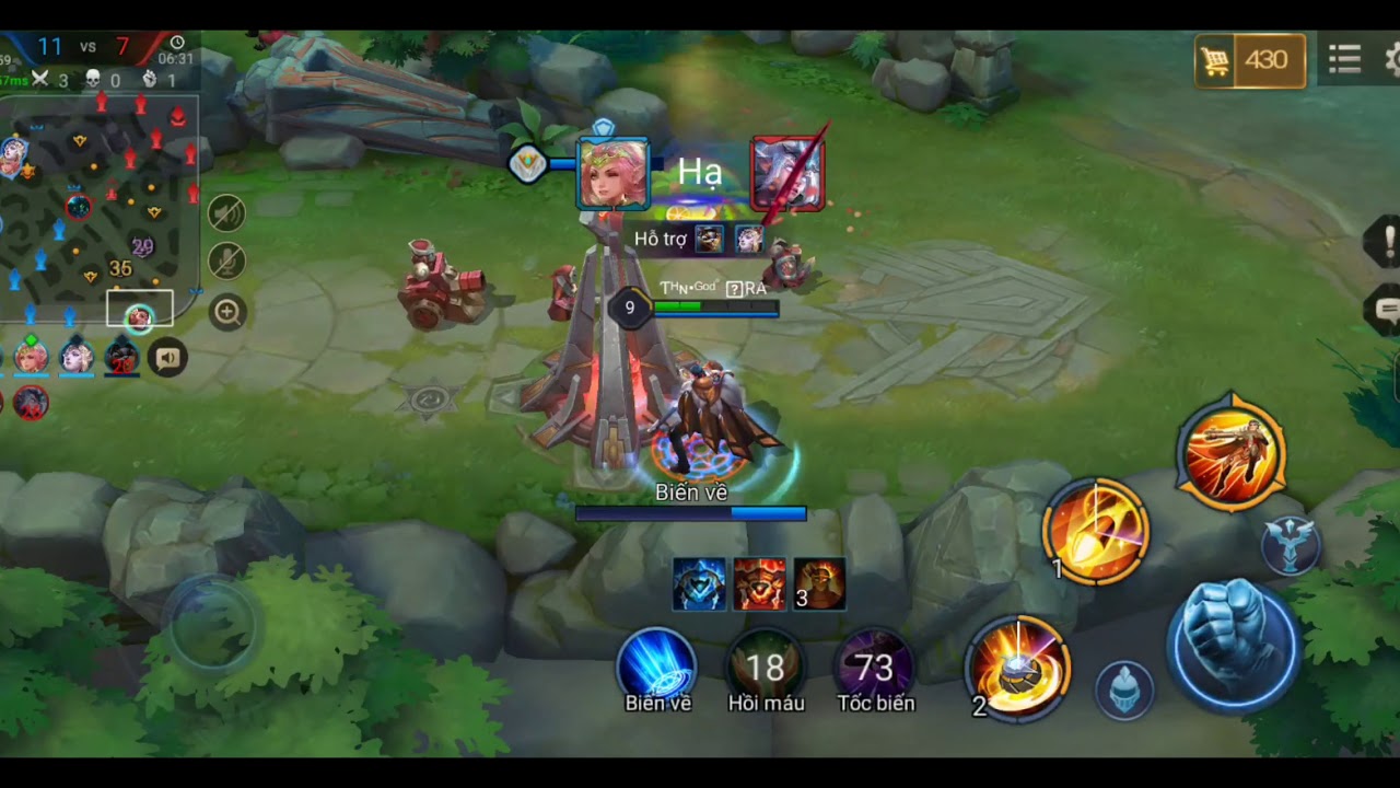 Liên Quân Mobile | Elsu bị đồng đội xem thường và cái kết - YouTube