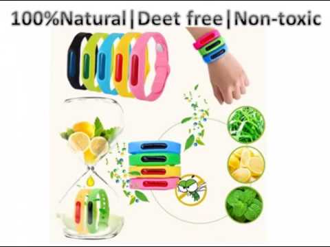 Silicon Adjustable Insect / Mosquito Harmless Repellent Bracelet (Pack Of 3)