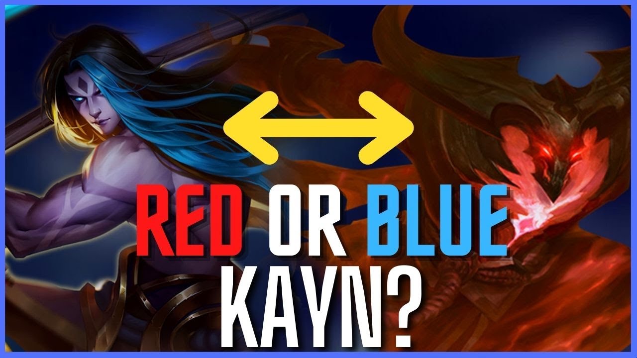 Is Red Kayn A Better Assassin Than Blue Kayn atm? - YouTube