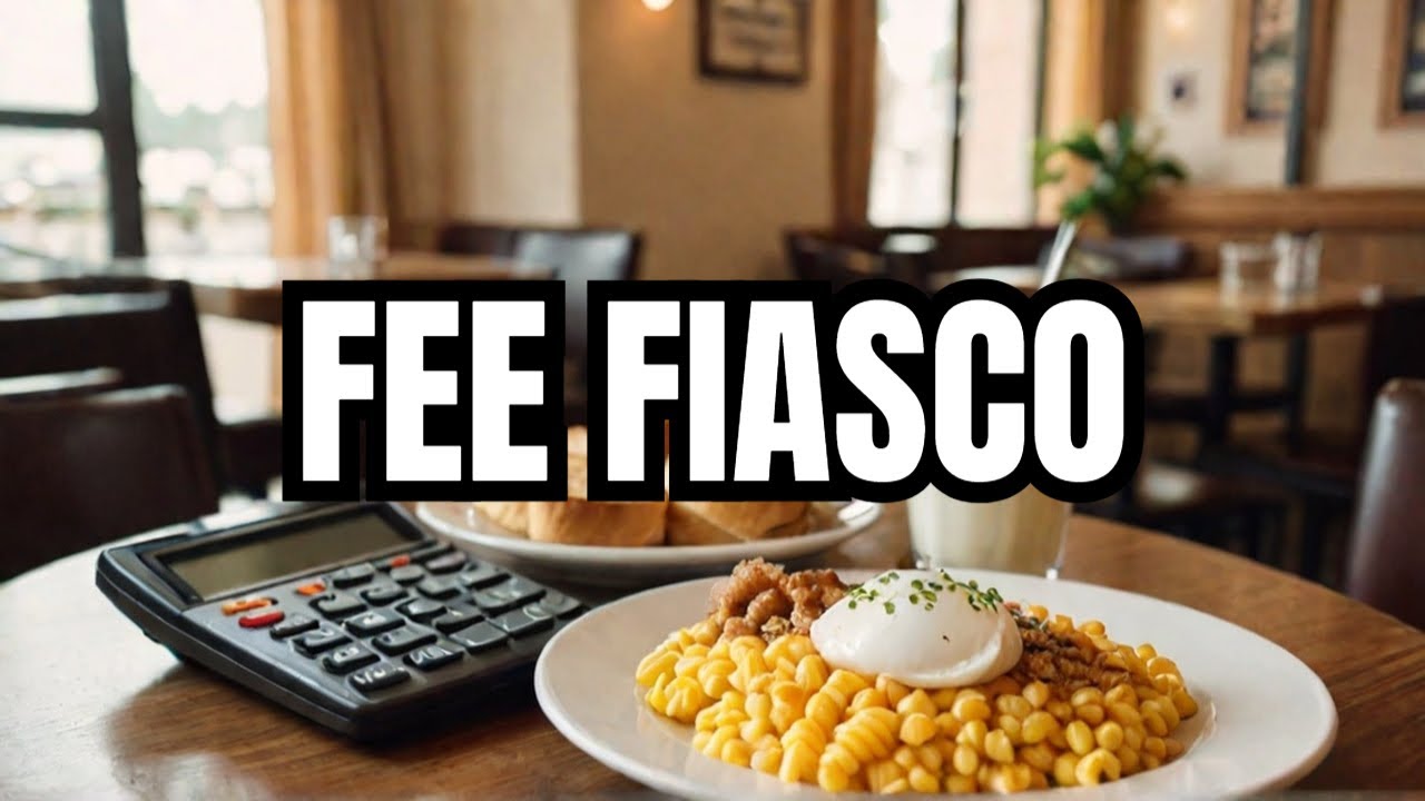 Corner Cafe Breakfast: "FEES", Restaurants loss revenue???? - YouTube