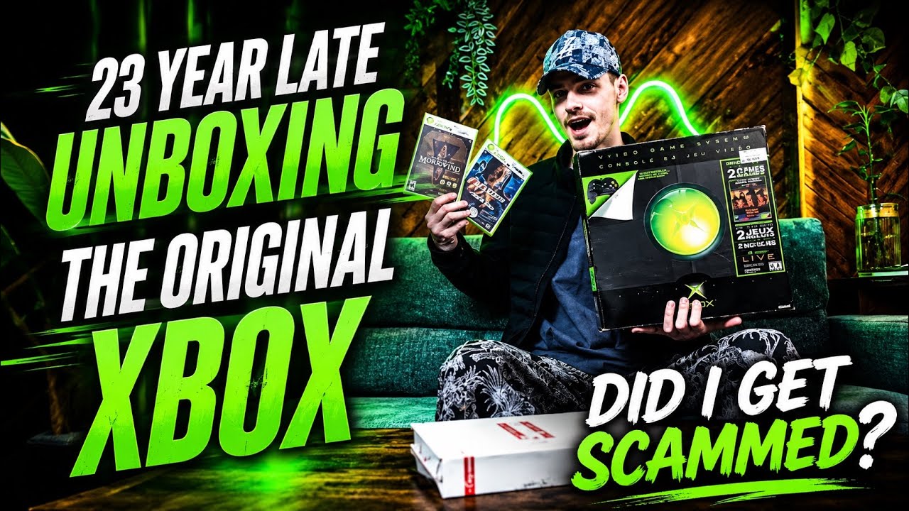 23 Years Later! Unboxing The Original Xbox - YouTube
