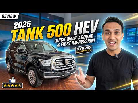 2026 GWM Tank 500 HEV | 2.0L Turbo A Quick Walk-Around!