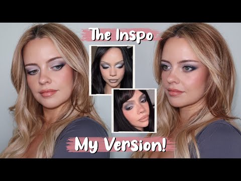 The Soft Cool Toned Makeup Look Inspiring Me Right Now! 🩶 | Julia Adams