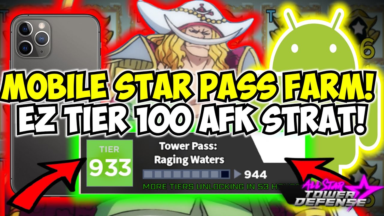 (FASTEST METHOD) AFK FARM Star Pass on Mobile! (iOS & ANDROID!) (ASTD ...