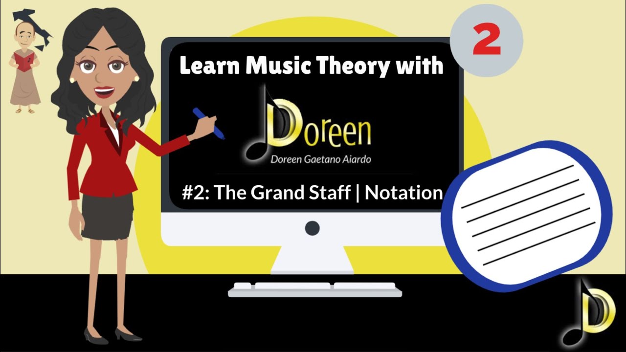 LEARN FREE MUSIC THEORY | #2 Grand Staff Notation 2020 (Easy!) - YouTube