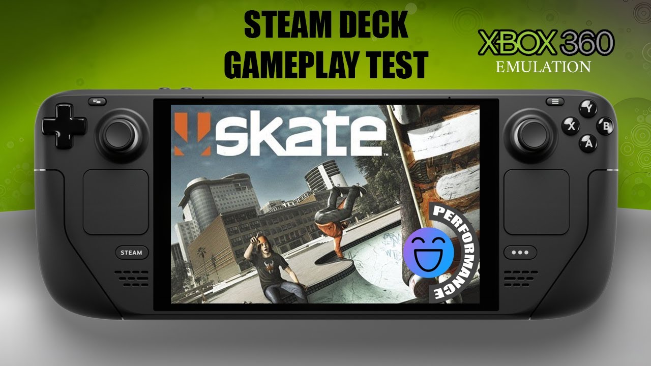 SKATE 3 STEAM DECK Gameplay Test (Best Version) Xbox 360 Xenia Emu ...
