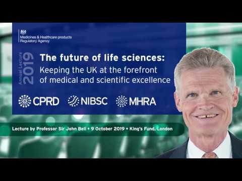 MHRA Annual Lecture 2019 – The future of Life Sciences - YouTube