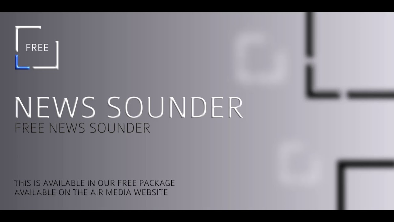 FREE NEWS JINGLE SOUND EFFECT INTRO NEWS FX - YouTube
