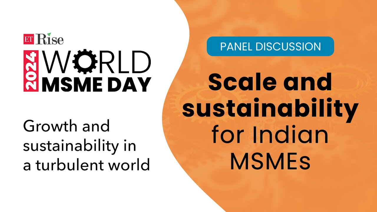 ET MSME Day 2024: Green boost: Scale and sustainability for Indian ...