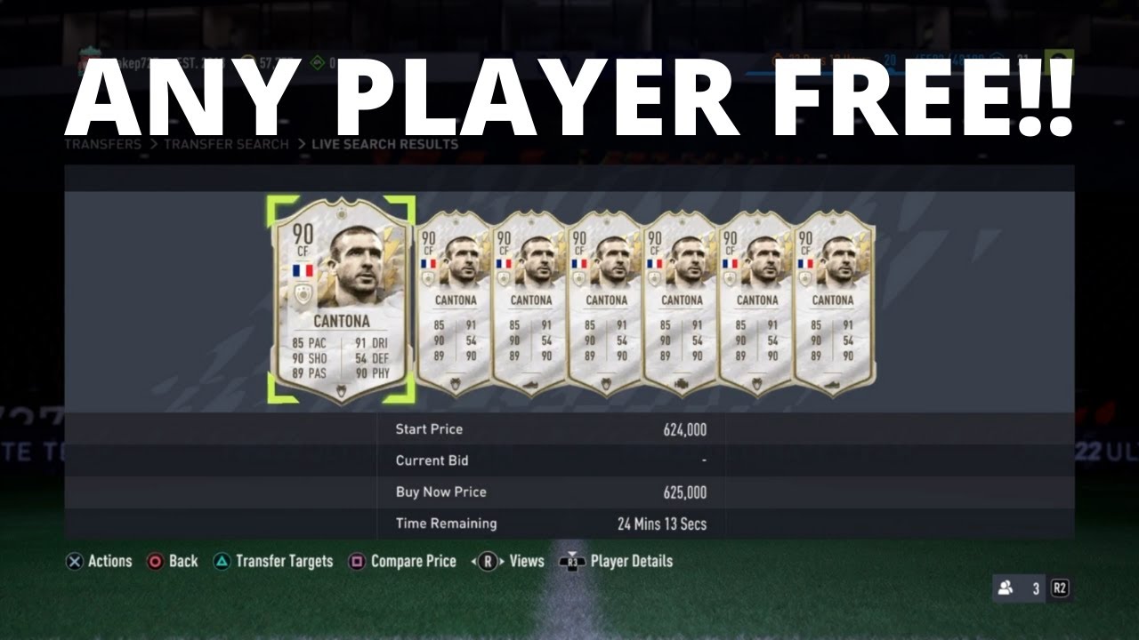 FIFA 22 FREE COINS GLITCH! HOW TO GET FREE PLAYERS AND FREE COINS ...