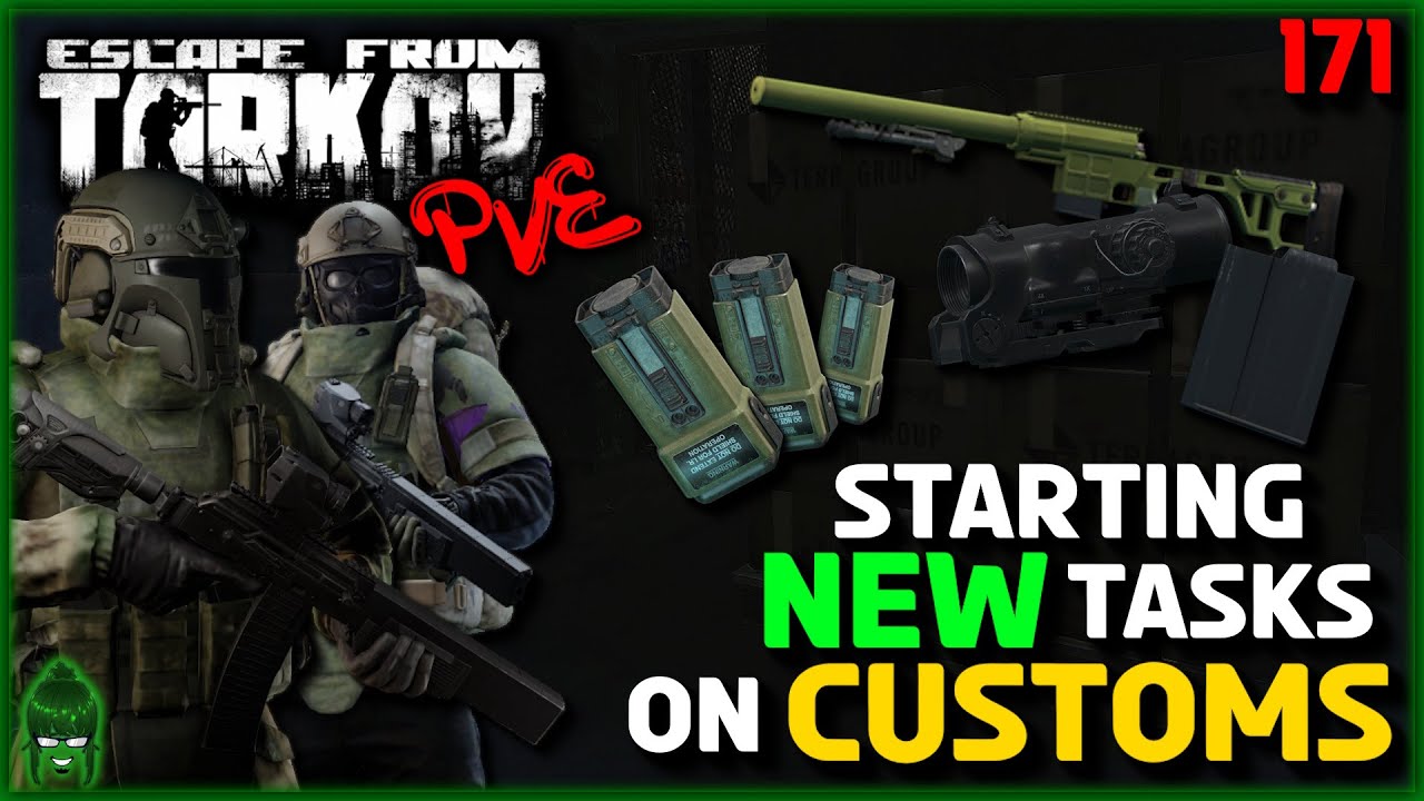 MARKING Cargo & STASHING Gear On CUSTOMS! (EFT PVE Adventures #171 ...