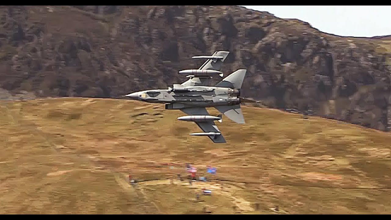Low Flying Military Aircraft In The Beautiful Welsh Hills - AIRSHOW ...