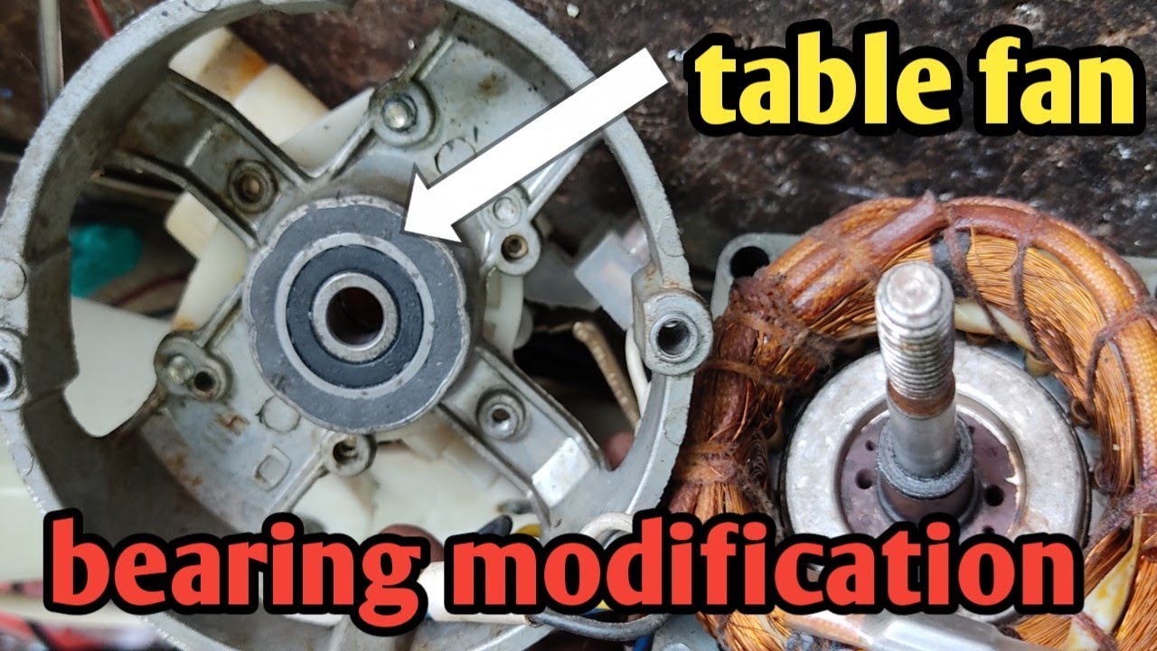 how to change fan bush to bearing // कैसे फैन मैं बुस के जगह पर वेयरिंग ...