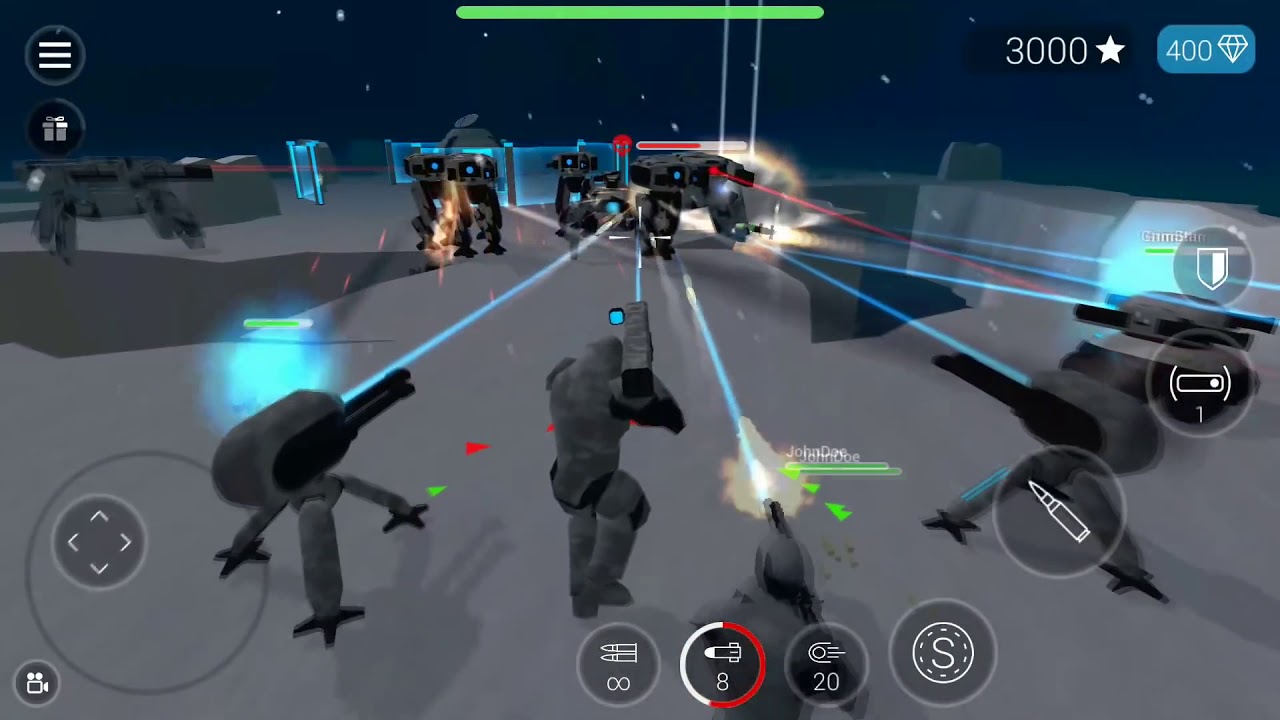 CyberSphere: SciFi Third Person Shooter - Gameplay - Download APK Free ...