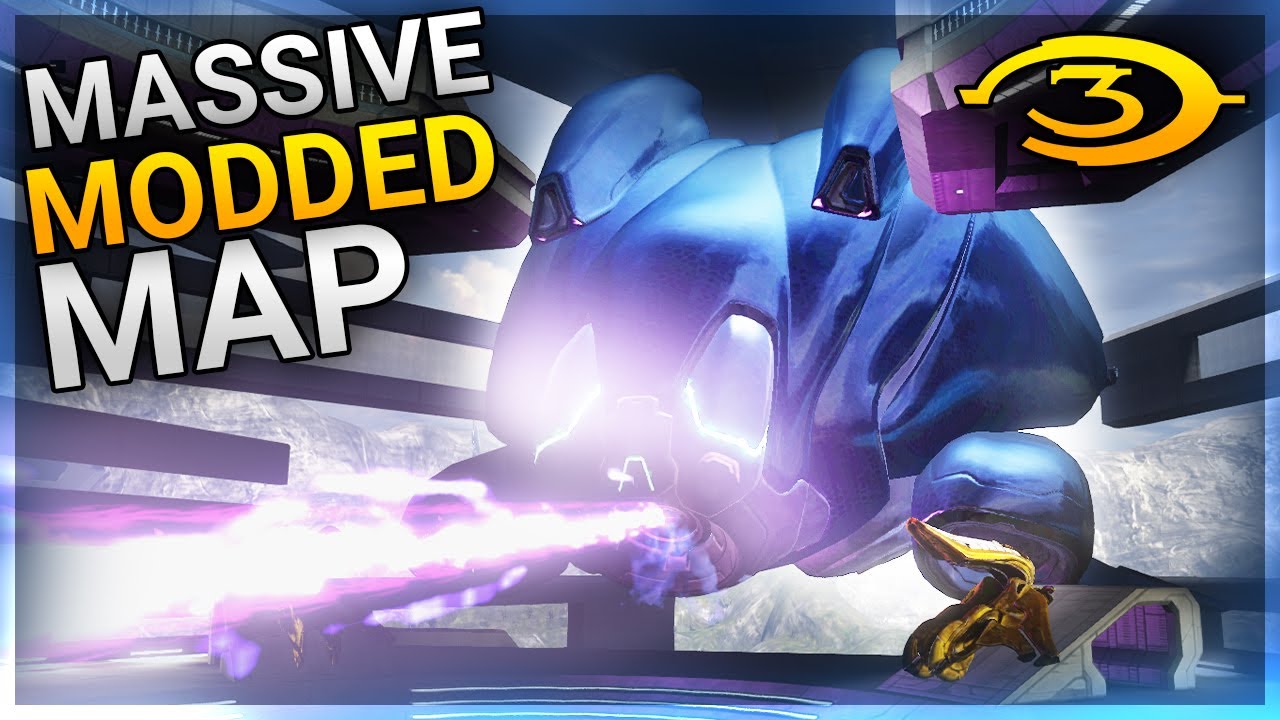 I ADDED CAVES & TUNNELS TO MY HUGE MODDED MAP - Halo 3 Mods #237 - YouTube