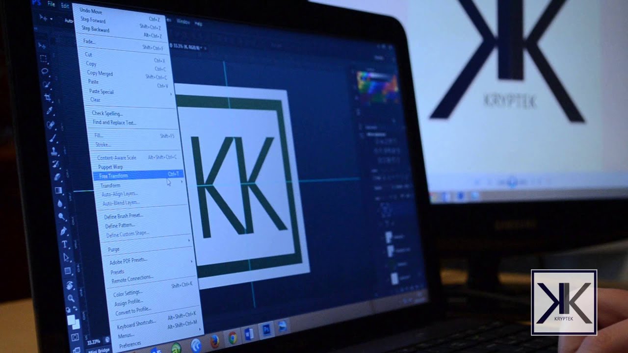 Kryptek Logo Design - YouTube