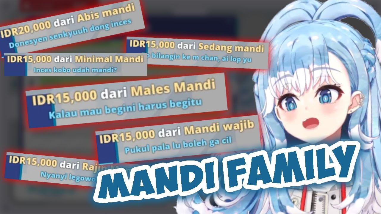 Ketika donasi Kobo menjadi tempat ngumpulnya keluarga mandi (Mandi ...