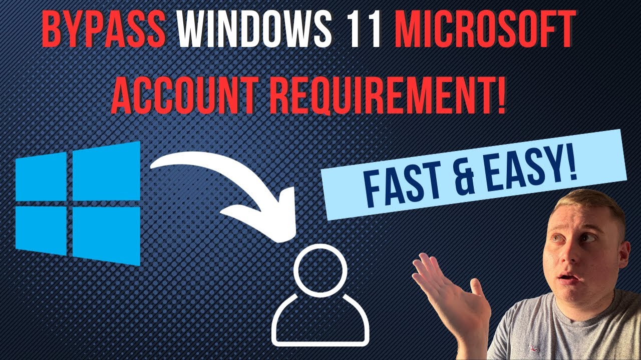 Bypass Windows 11 Microsoft Account During Setup! (3 Methods) - YouTube
