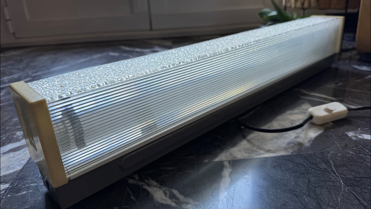 vintage Philips TMS 1x20W 20W T12 preheat fluorescent fixture with ...