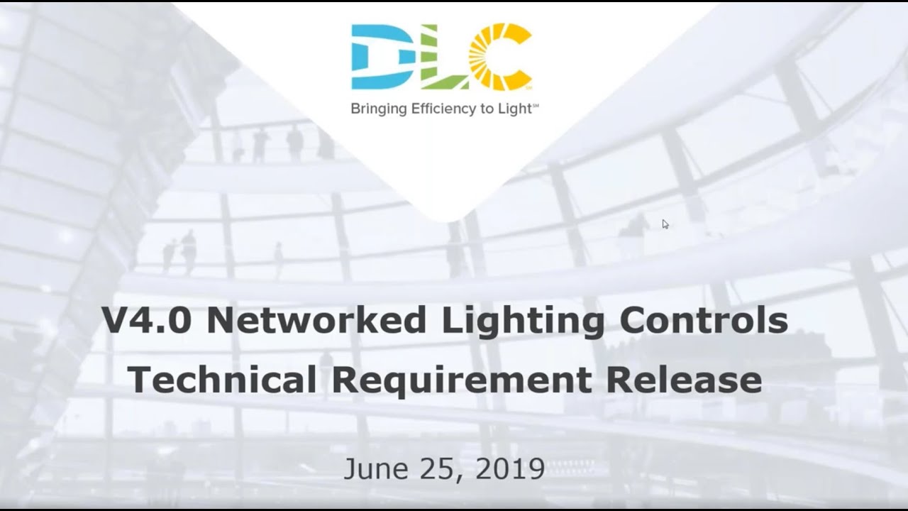 Networked Lighting Controls Technical Requirements V4 0 Overview ...