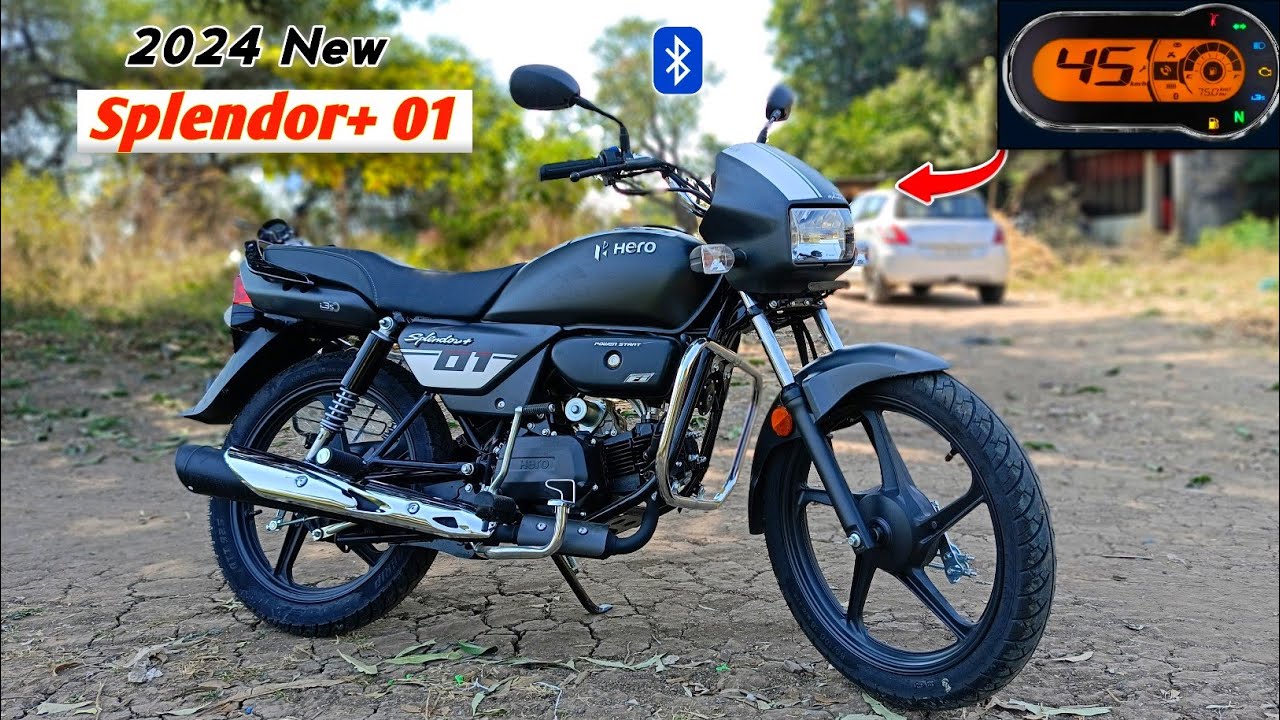 🥳Finally Hero Splendor Plus 01 Edition 2024 New Model Review Is Here🔥 ...