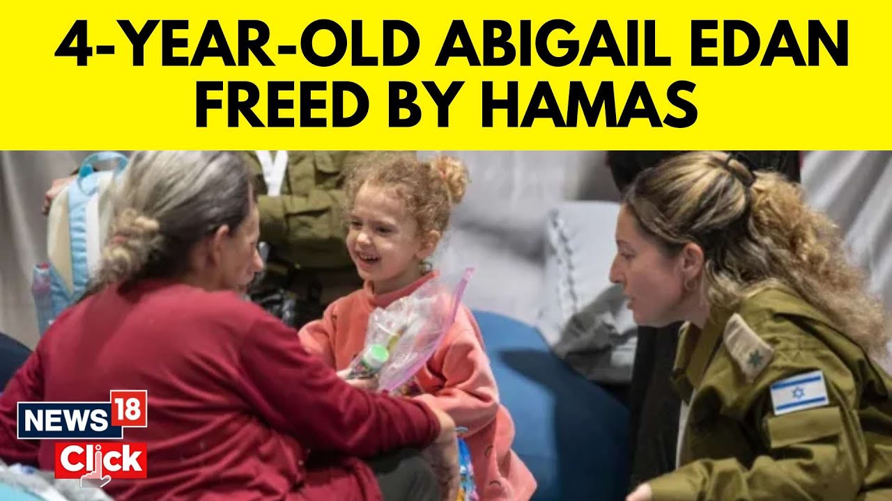 Gaza Ceasefire | Abigail Mor Edan, The 4-Year-Old American Held Hostage ...