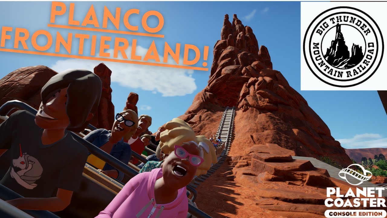 PlanCo Frontierland | Park Spotlight | Planet Coaster Console Edition ...