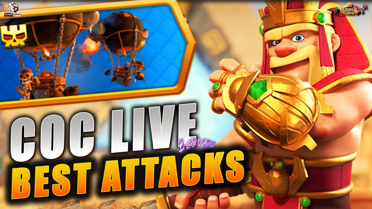 COC Live stream / clash of clans attacks / clash of clans live stream ...