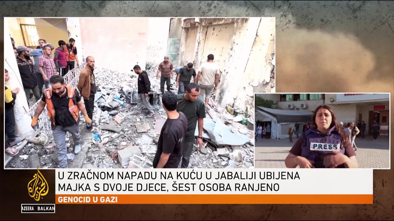 Veliki broj Palestinaca je zarobljen pod ruševinama - YouTube