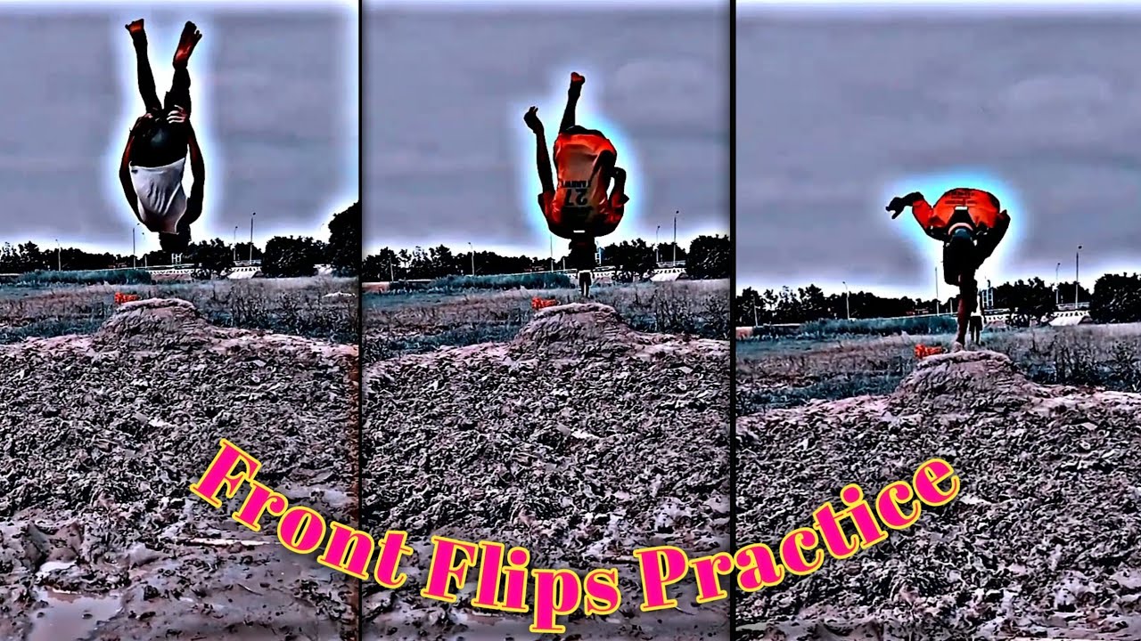 Gham Diye Front Flips Practice 😔 #shorts #youtubeshorts #flip - YouTube
