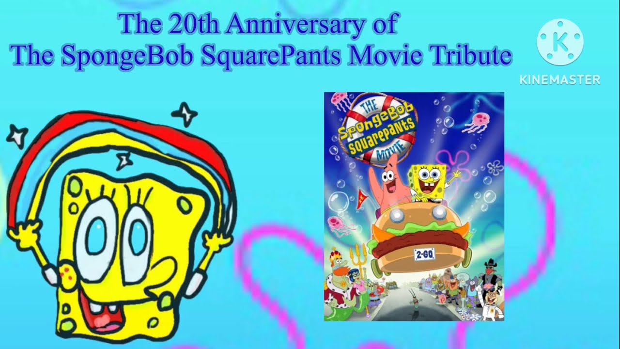 The 20th Anniversary of The SpongeBob SquarePants Movie Tribute - YouTube