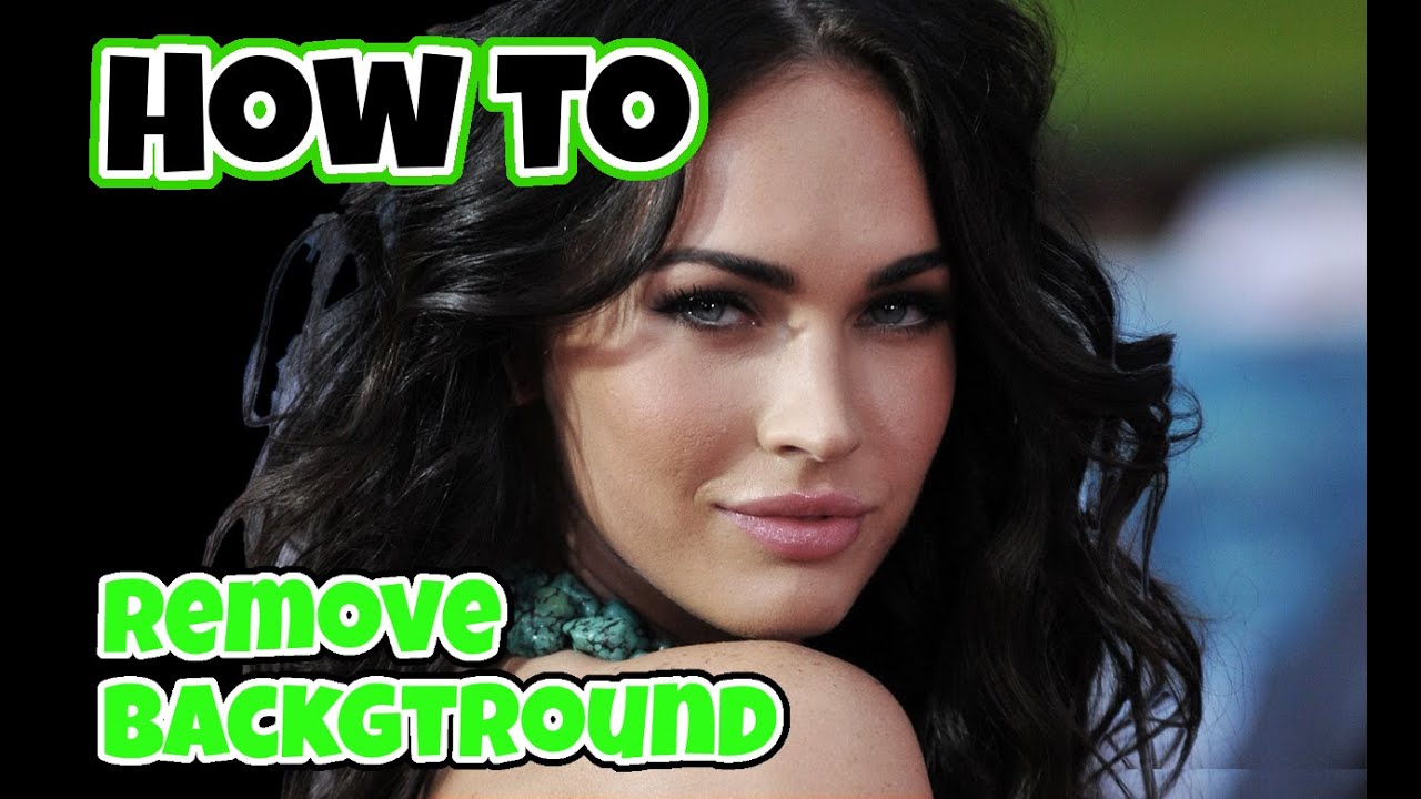 How to Remove a Background from an image | Change Background Easily ...