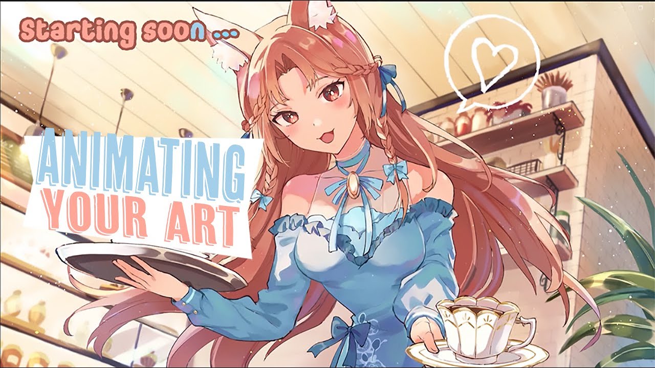 Commission Animation : Animated illustration screen [ Loading Screen ...