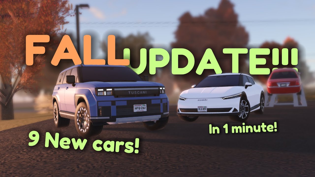 Greenville's Fall Update! 🍂 9 New Cars, Fall Map & MORE! (In 1 minute ...