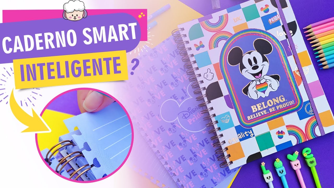 TUDO SOBRE O CADERNO SMART | JMF ARTS - YouTube