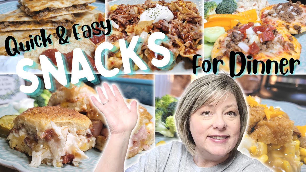 6 Quick & Easy Snack Meals That Will Help You Survive Busy Weeknights ...