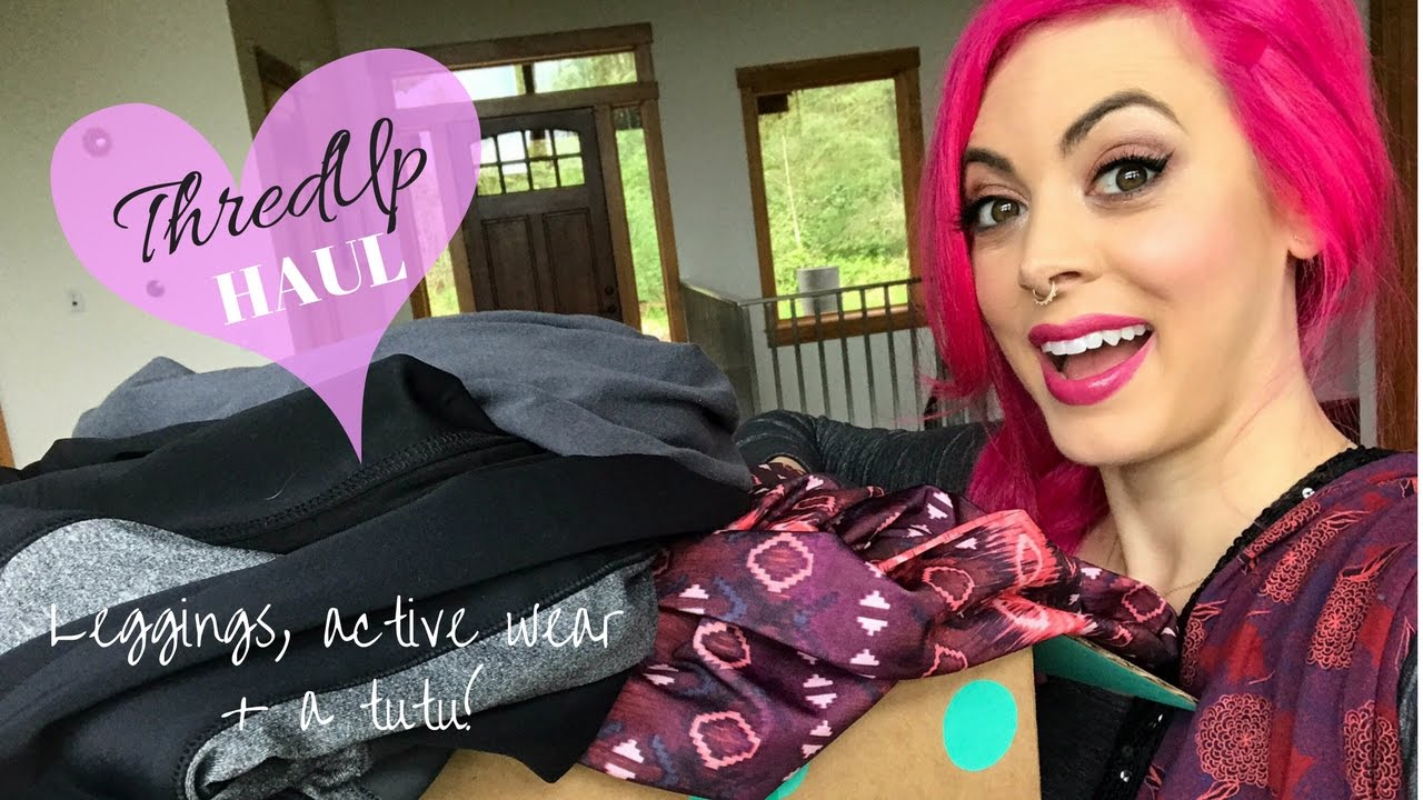 Latest ThredUp Haul! (leggings + active wear edition... and a tutu ...