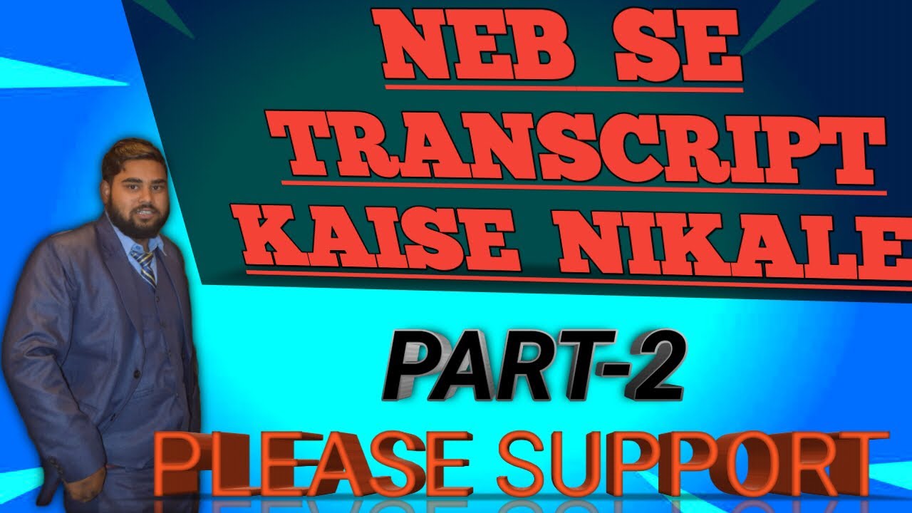 NEB BATA Transcript kasari || RajaVlog || #Neb vlog|| Part-2 - YouTube