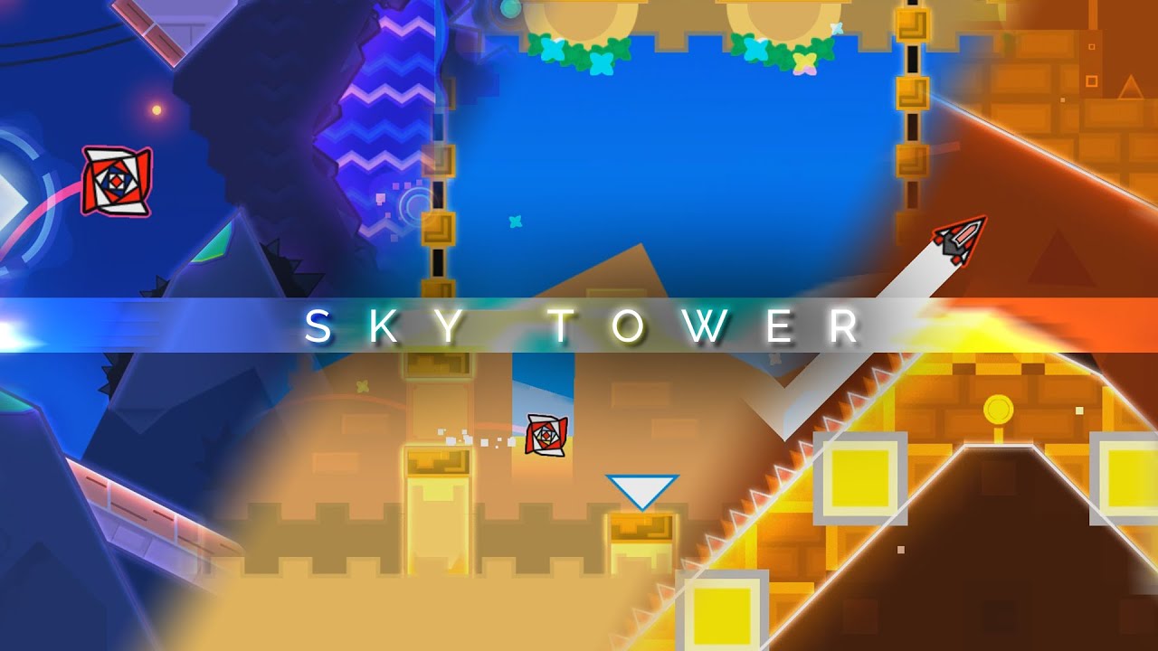 Sky Tower [Easy Demon] - Rafer - Geometry Dash 2.11 - YouTube